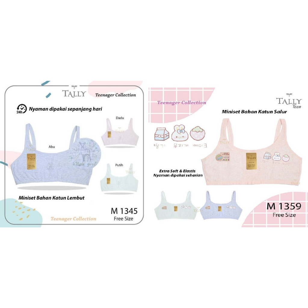 Jual MINISET STEP 1 Anak Perempuan Remaja Double Lapisan TALLY KATUN ...