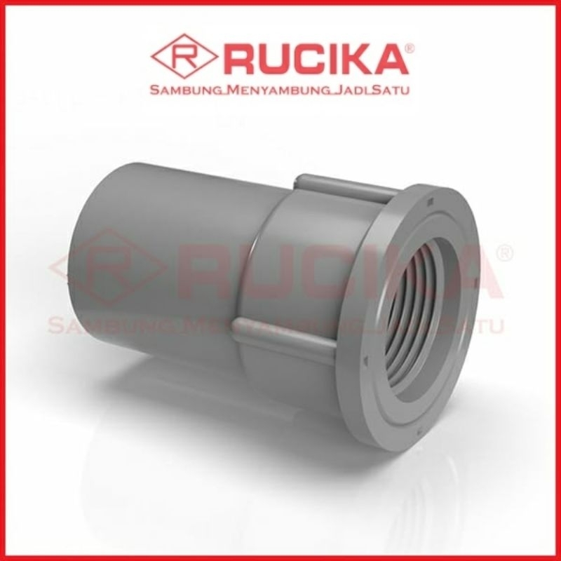 Jual FAUCET SOCKET DRAT DALAM PVC AW RUCIKA 1 INCH | Shopee Indonesia