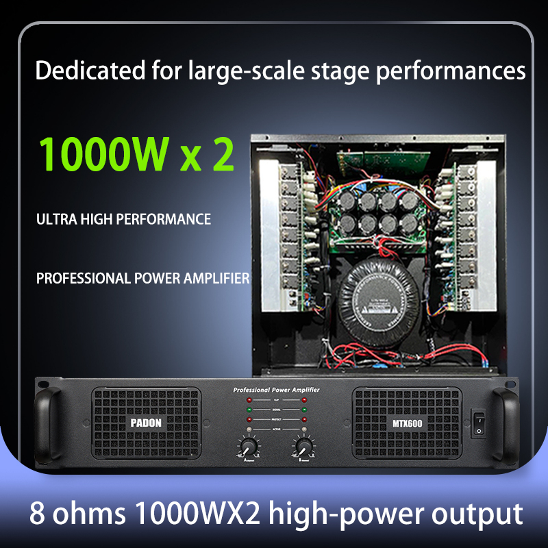 Jual padon Professional amplifier, two channels, 8 ohms, audio amplifier | Shopee Indonesia