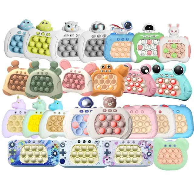 Jual WD Mainan Game Console Pop It Elektrik Fast Push Puzzle Game ...