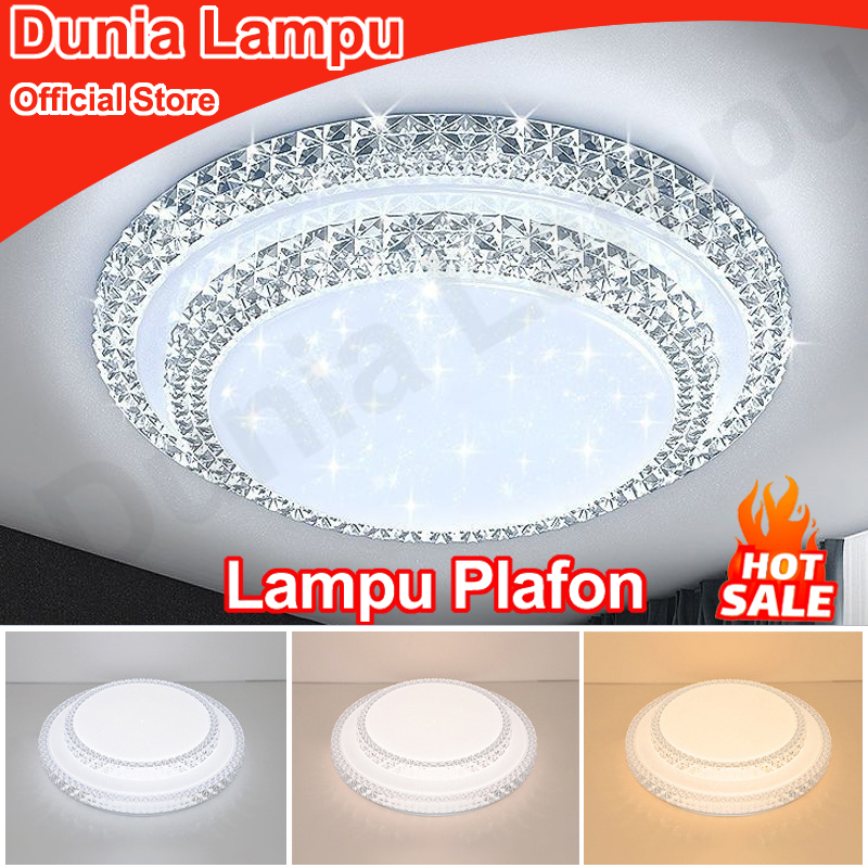 Jual Dunia Lampu Lampu Plafon Ceilling Lampu LED 3Warna Ceilling Lights ...