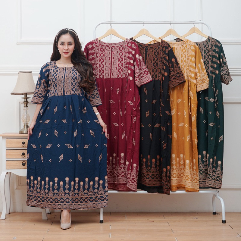 Jual DASTER CIBI LONG NAURA || LENGAN 3/4 Busui Resleting || | Shopee ...