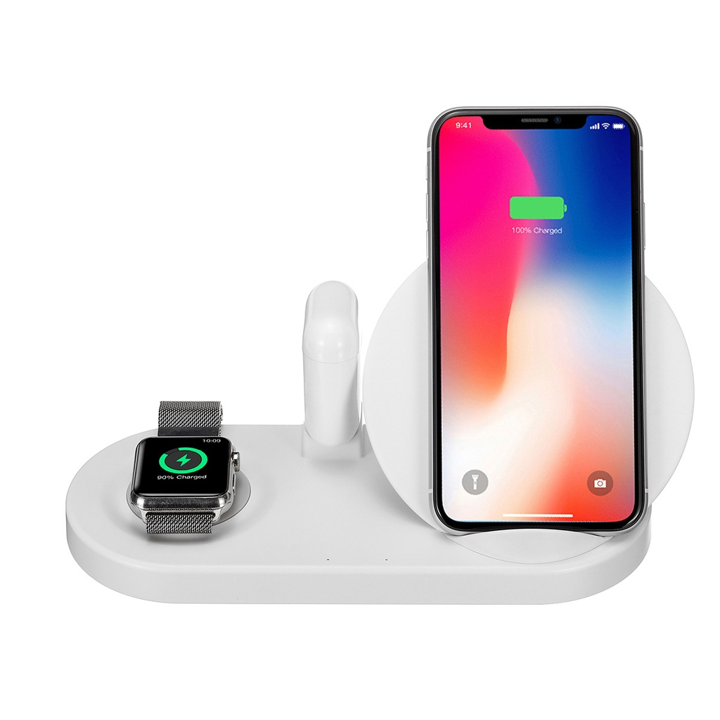 Jual Wireless Charger DOCKING 5in1 IPHONE ANDROID FAST CHARGING Tanpa Kabel MULTIFUNGSI | Shopee ...