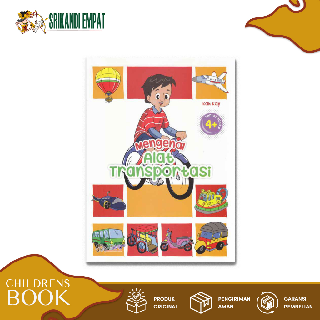 Jual Buku Anak Seri Kreasiku: Mengenal Alat Transportasi | Shopee Indonesia