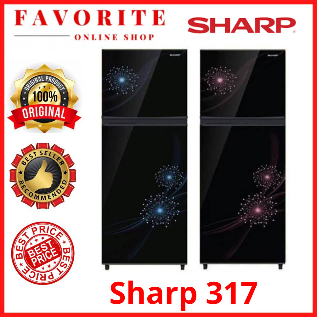 Jual KULKAS SHARP SJ 317 MG LEMARI ES 2 PINTU SJ317MG SJ 317MG | Shopee Indonesia