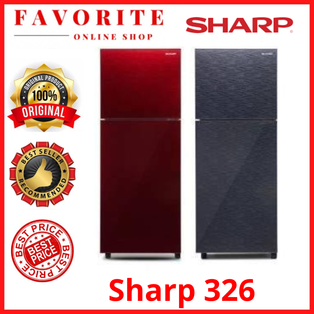 Jual KULKAS SHARP SJ 317 MG LEMARI ES 2 PINTU SJ317MG SJ 317MG | Shopee ...