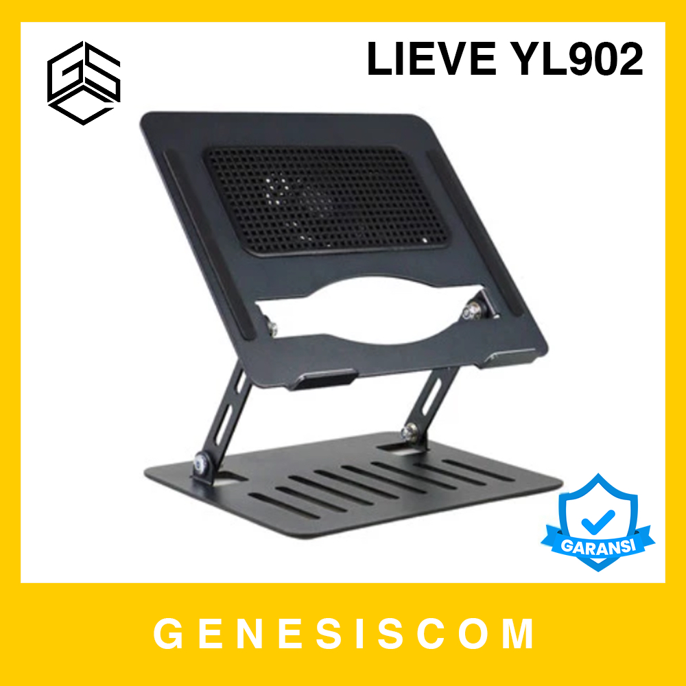 Jual Cooler Stand YL-902 Laptop Tablet iPad Tab Holder Kipas Aluminium ...