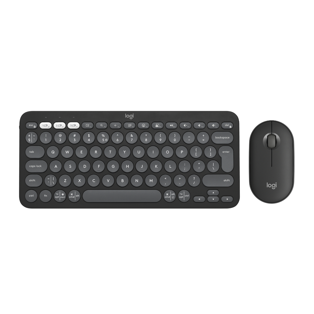 Jual Logitech Pebble 2 Combo, Keyboard dan Mouse Wireless Bluetooth ...