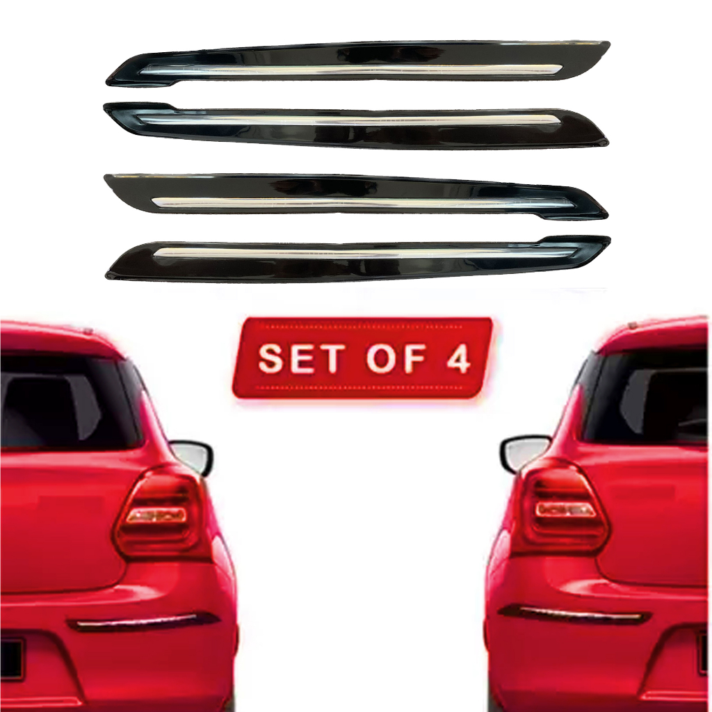 Jual Bumper Guard Pelindung Bemper Mobil Set 4 pcs YI-250 | Shopee ...