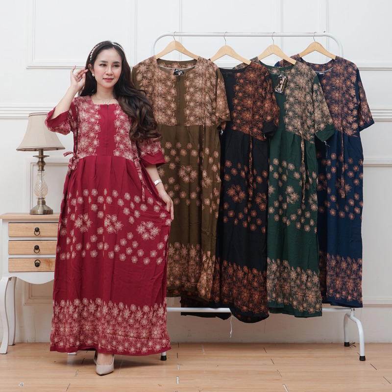 Jual DASTER CIBI LONG AISYAH || LENGAN 3/4 BUSUI RESLETING || | Shopee ...