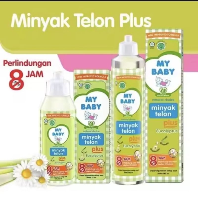 Jual My Baby Minyak Telon Plus Eucalyptus 150 & 60ml | Shopee Indonesia
