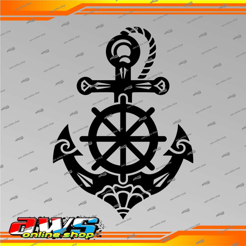 Jual Sticker Jangkar Tribal | Shopee Indonesia