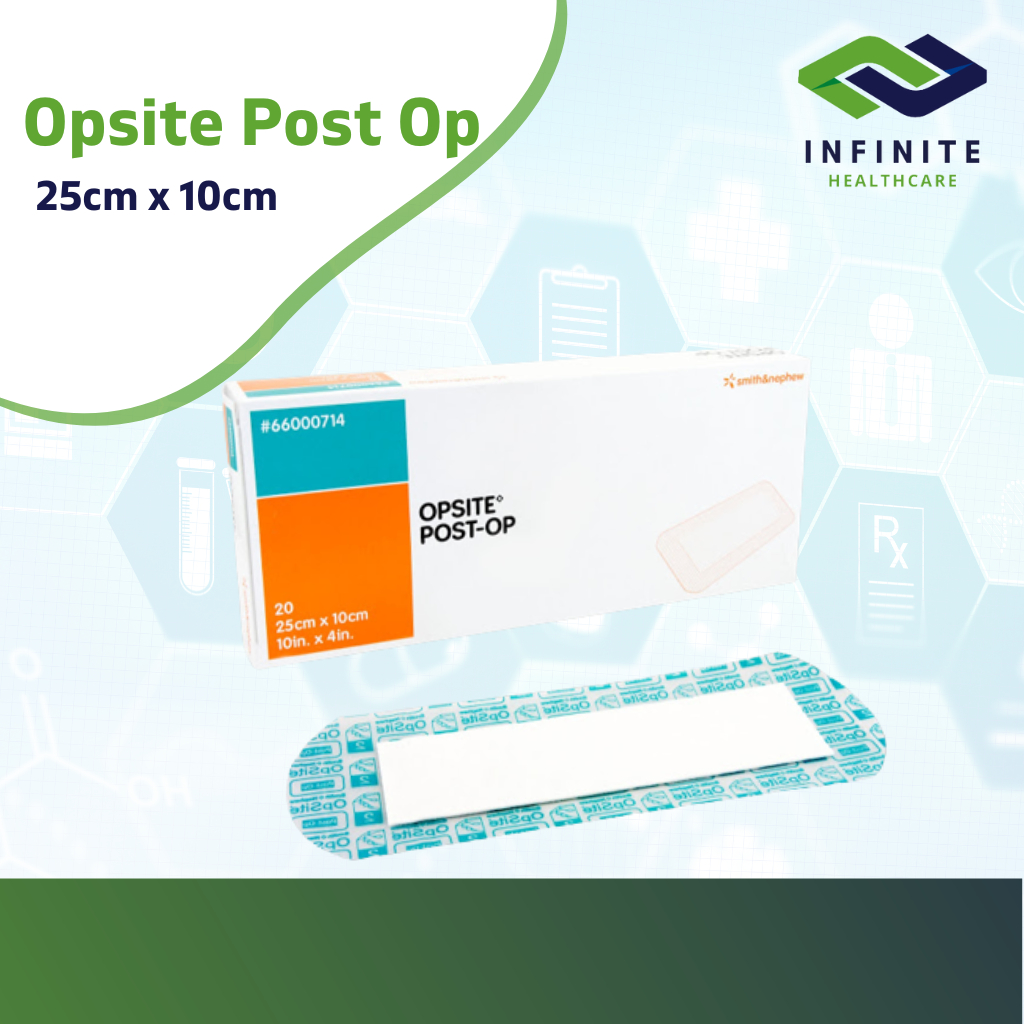 Jual Opsite Post OP 25 x 10 cm Perban Luka Anti Air Opsite 25cm x 10cm ...