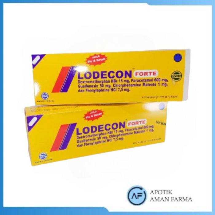 Jual Lodecon Forte Tablet Solas | Shopee Indonesia