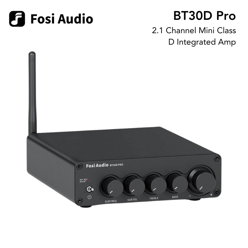 Jual Fosi Audio BT30D Pro Bluetooth 5.0 Sound Power Amplifier 2.1 ...