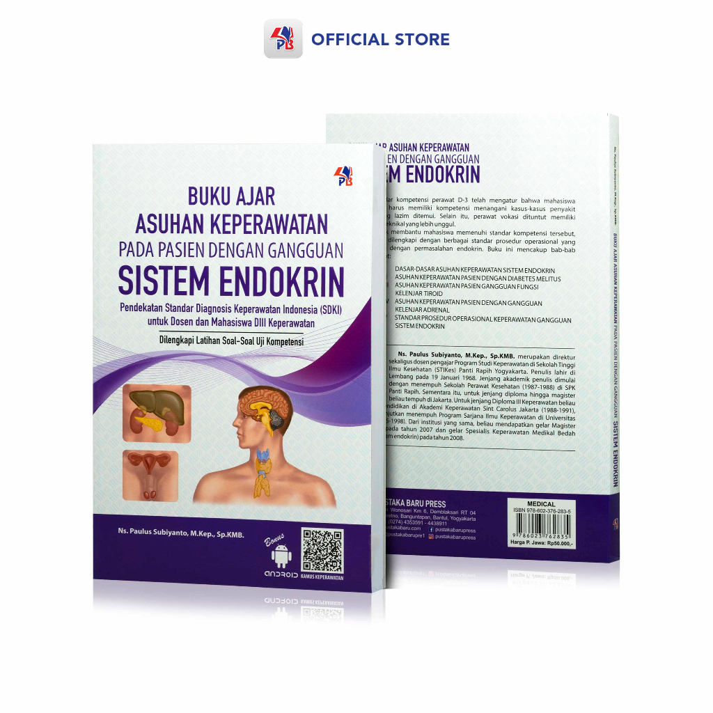 Jual Buku Keperawatan Asuhan Keperawatan Pada Pasien Dengan Gangguan Sistem Endoktrin Ungu ...
