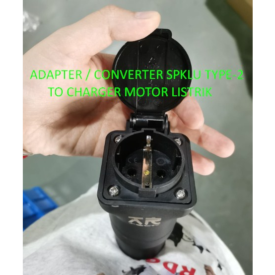 Jual Adapter SPKLU Type 2 Charger Motor Listrik | Shopee Indonesia