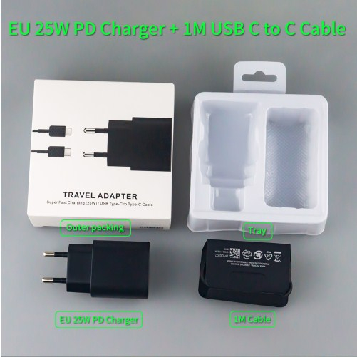 Jual Charger Handphone Type C PD 25 Watt Real Power Original Factory ...