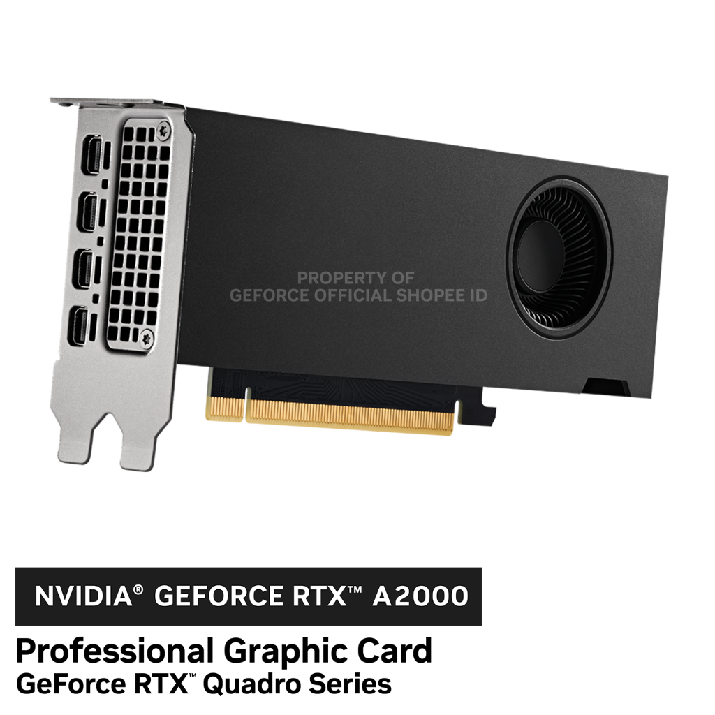 Jual GIGABYTE GeForce Quadro RTX A2000 | 6GB GDDR6 | Shopee Indonesia