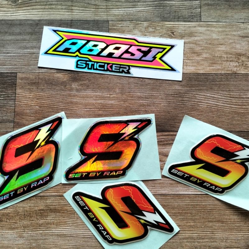 Jual sticker timbul set by rap sticker timbul emblem | Shopee Indonesia