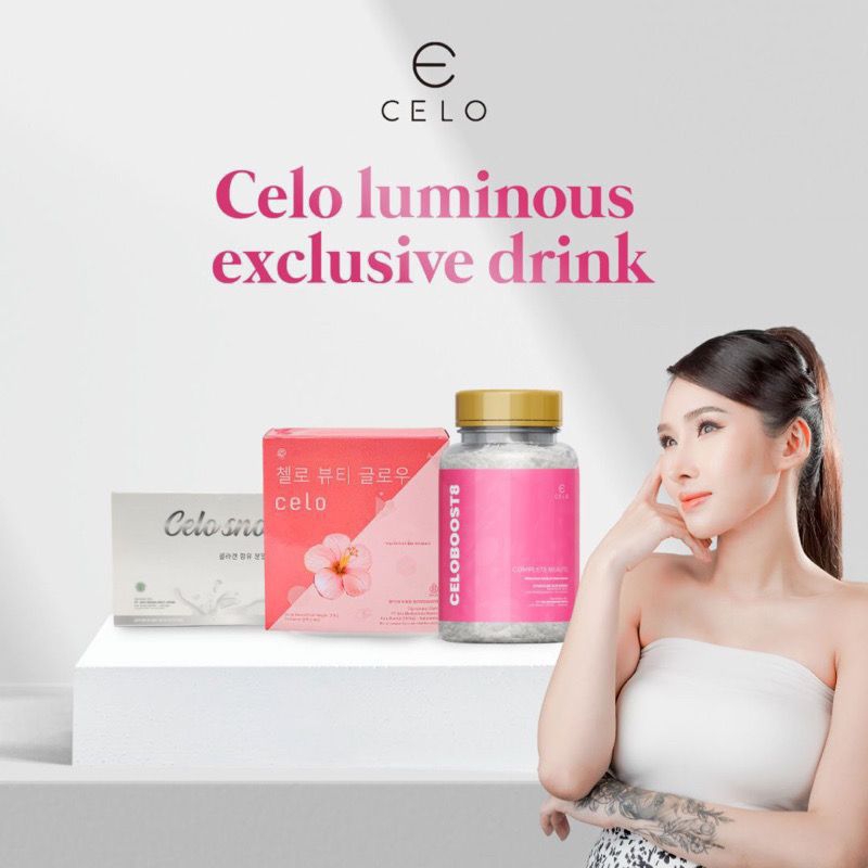 Jual Celo Beauteglow Collagen Drink - Snowhite Collagen Lychee Drink ...