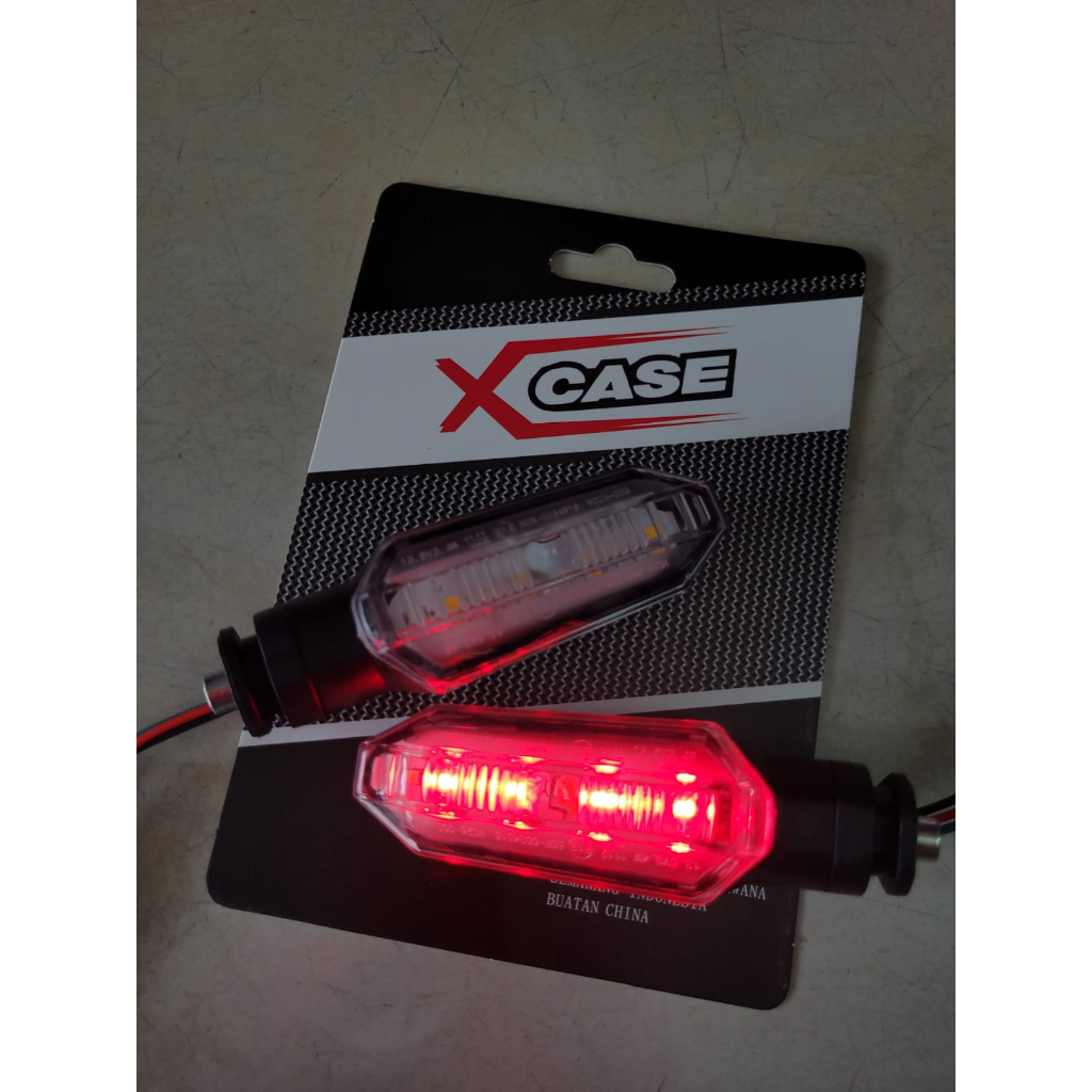 Jual Lampu Sen Led Model Running Vario125 Vario150 merk Xcase Universal ...