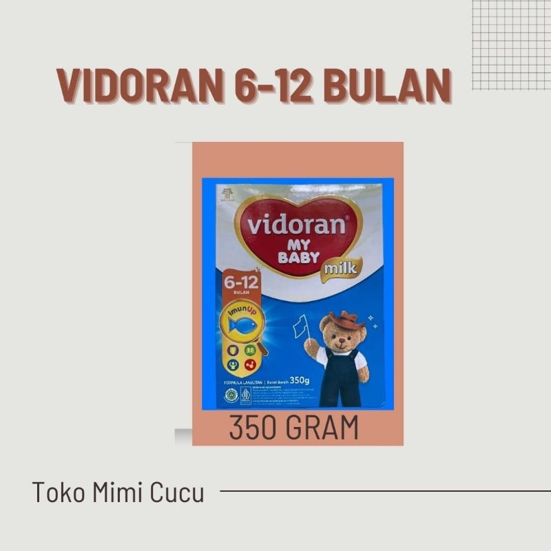 Jual VIDORAN MY BABY 6-12 UKURAN 350 GRAM | Shopee Indonesia