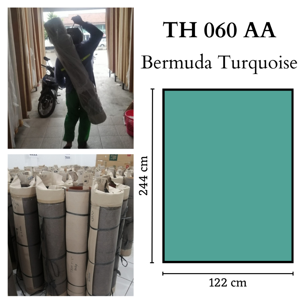 Jual TACO HPL 060 AA BERMUDA TURQUOISE GOSEND BANDUNG | Shopee Indonesia
