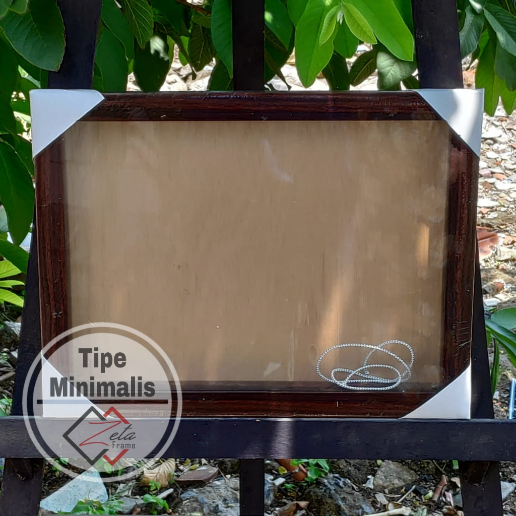 Jual Tipe CO3 Coklat serat kayu - Pigura scrapframe minimalis - bingkai ...