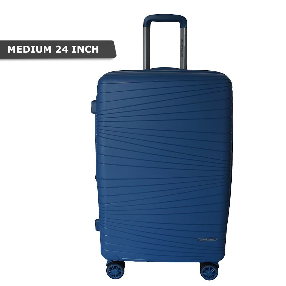 Jual Navy Club Delta Koper Hardcase PP - 4 Roda Putar TSA Lock - Size ...