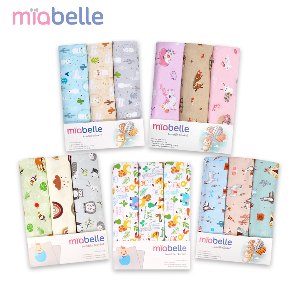 Jual Miabelle Bedong Bayi Set 3pcs | Shopee Indonesia