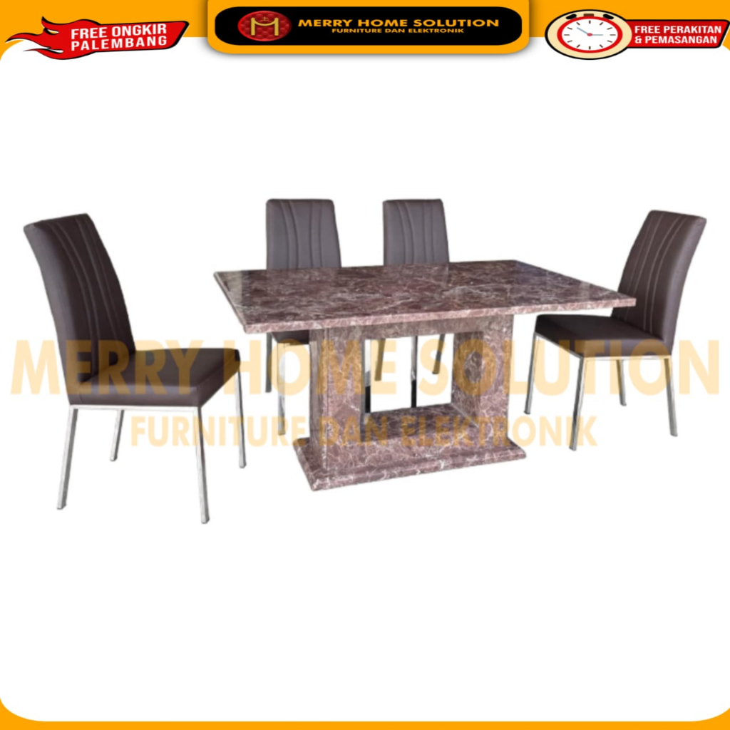 Jual Meja makan import kursi 6 meja makan minimalis | Shopee Indonesia