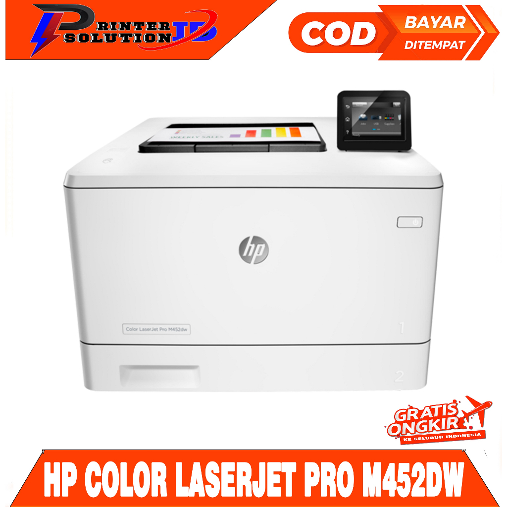 Jual PRINTER HP LASERJET PRO M452DW M452NW SIAP PAKAI | Shopee Indonesia