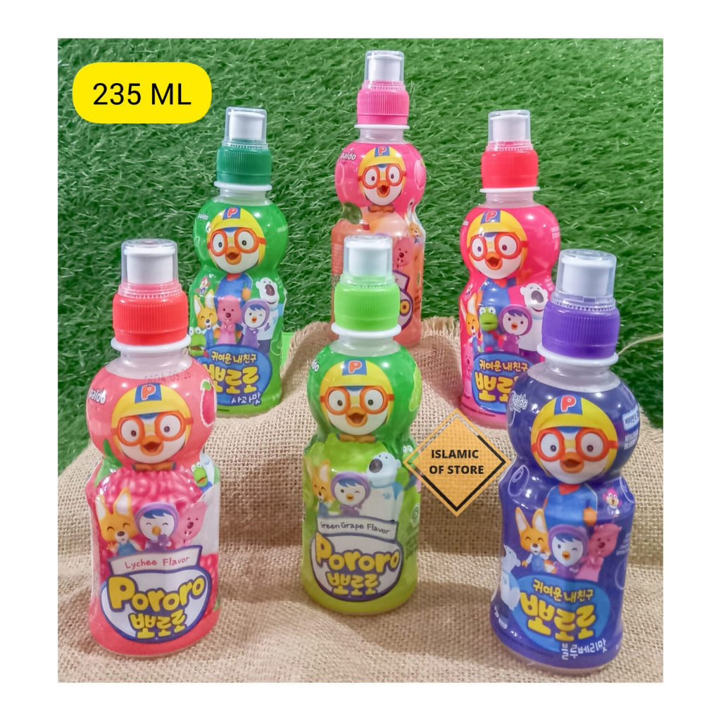 Jual Pororo drink minuman anak 235 ml halal dan termurah | Shopee Indonesia