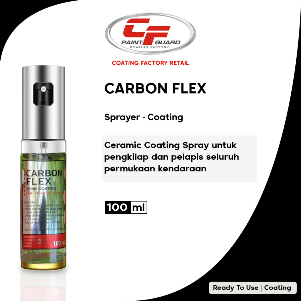 Jual Carbon Flex Ceramic Coating Spray - Coating Pengkilap dan Pelapis ...