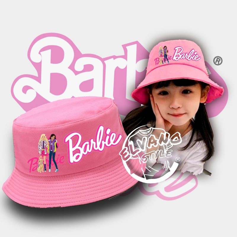 Jual Topi Bucket Anak BARBIE edisi terbaru topi Bucket Anak Perempuan ...