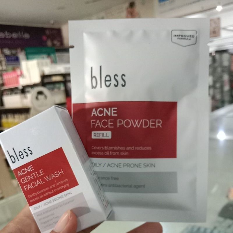 Jual Bless Refil Acne Face Powder. | Shopee Indonesia