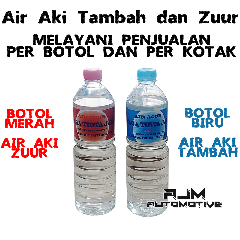 Jual Air Aki Zuur/ Tambah 1 Liter Naga Tirta | Shopee Indonesia