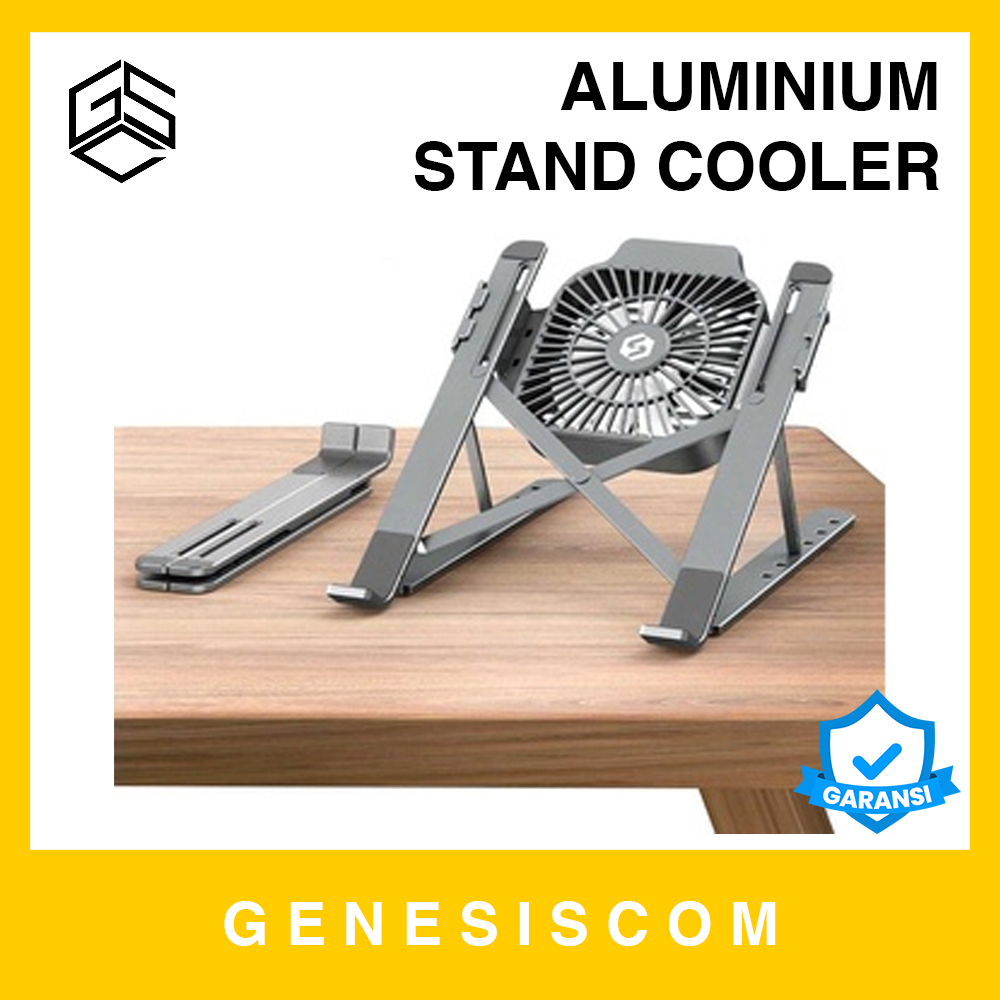 Jual Cooler Stand Laptop Aluminium Fan DANYCASE DC1316 - Stand Notebook ...