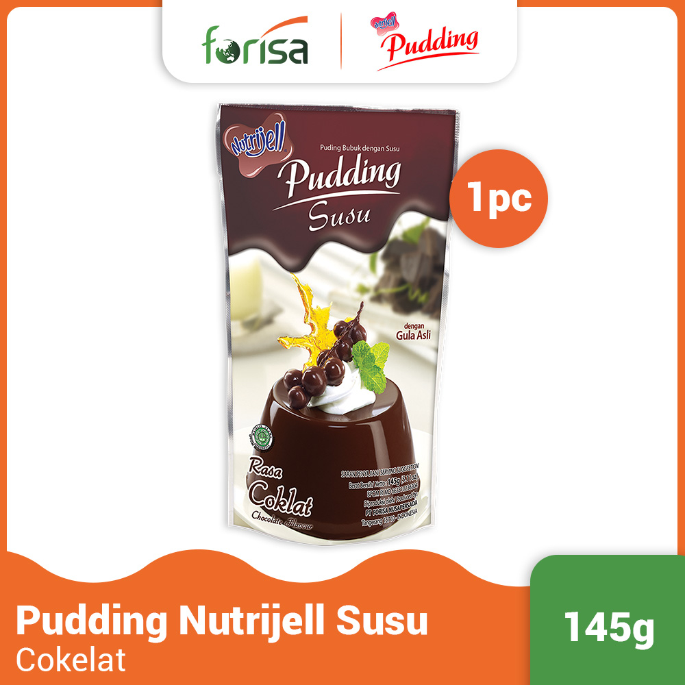 Jual Pudding Nutrijell Susu Rasa Cokelat 145 gr | Shopee Indonesia