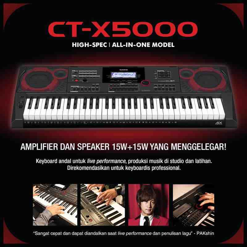 Jual Casio CT-X5000 100% original, baru, garansi Resmi Casio 1 tahun ...