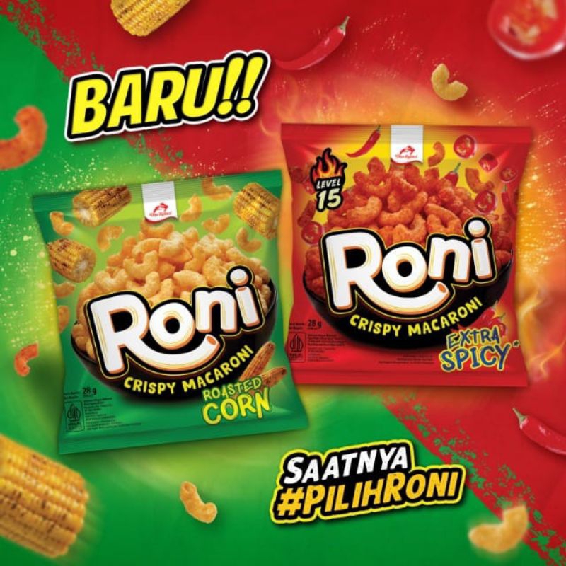 Jual BARU!!! RONI MAKARONI DARI DUA KELINCI / LEVEL15 / 140gr / MURAH ...
