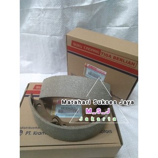 Jual Kampas Rem tangan Canter Ps125/ Hand Brake Shoe Canter Ps125 ...