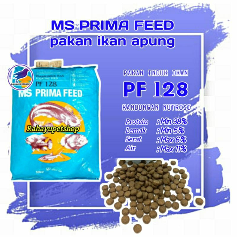 Jual PELET INDUKAN PF 128 PAKAN APUNG 1 KG | Shopee Indonesia
