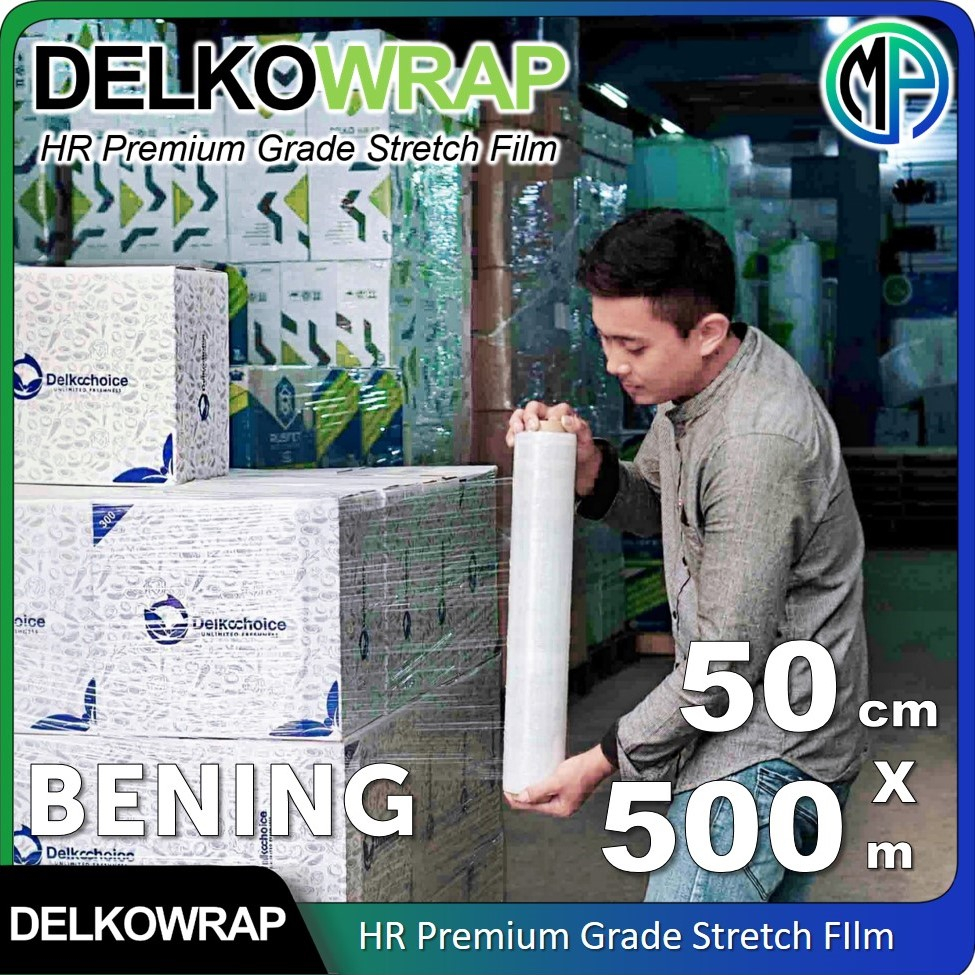 Jual Plastik Wrapping Barang / Stretch Film 50cm X 500meter Bening ...