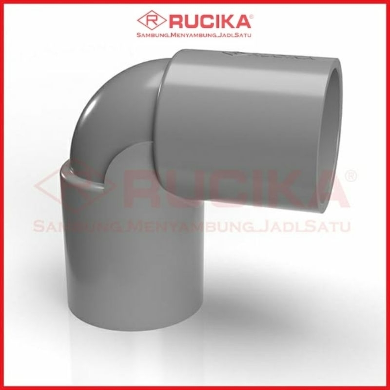 Jual ELBOW KNEE PVC AW RUCIKA UK: 3/4 INCH | Shopee Indonesia