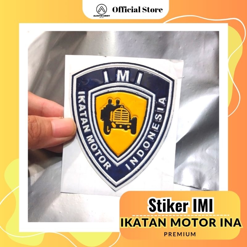 Jual Stiker IMI Club Motor Timbul 7x7 cm Motor Satuan ALFATIH ARMY ...