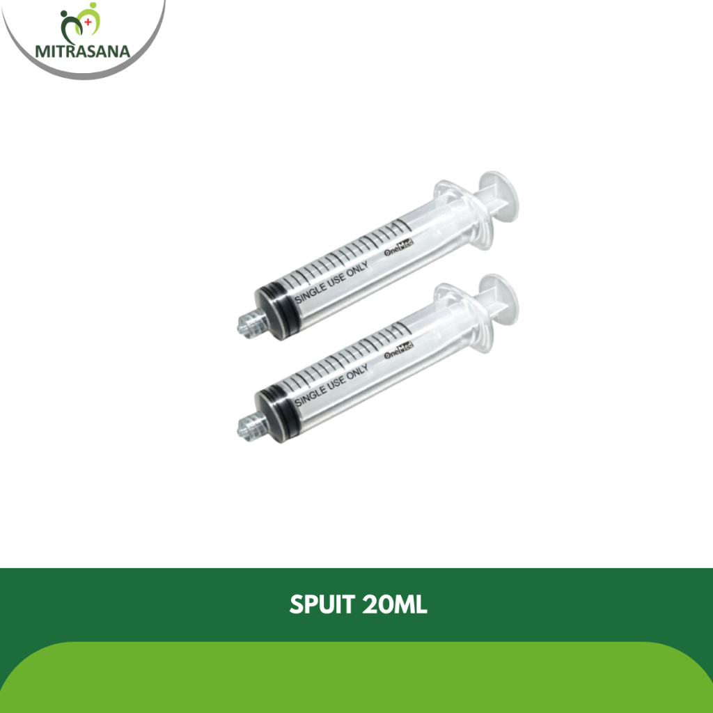 Jual Syringe 20cc Onemed Box 50pcs | Shopee Indonesia