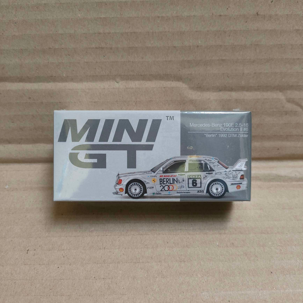 Jual Mini GT Mercedes Benz 190E Evolution Berlin 1992 DTM Zolder ...