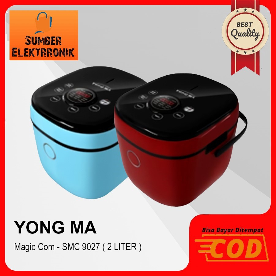 Jual Yongma Magic Com Rice Cooker 2 Liter Digital Yong Ma SMC 9027 ...
